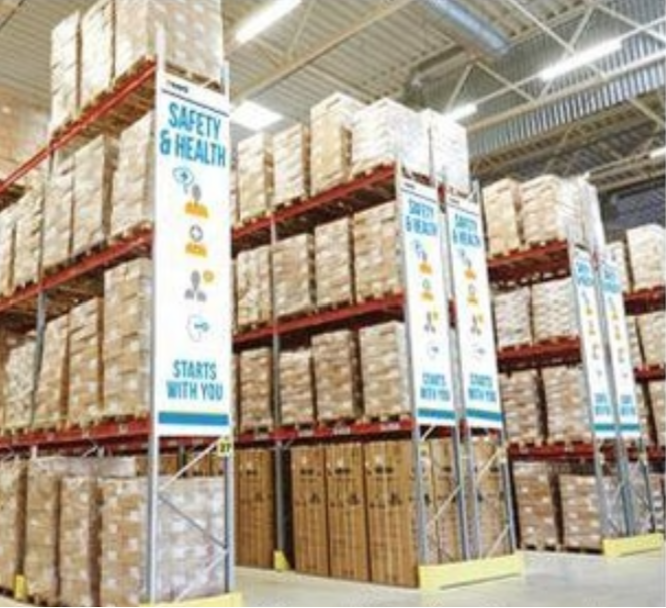 Pallet Rack-End Banners
