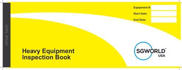 Heavy Equipment Inspection Books