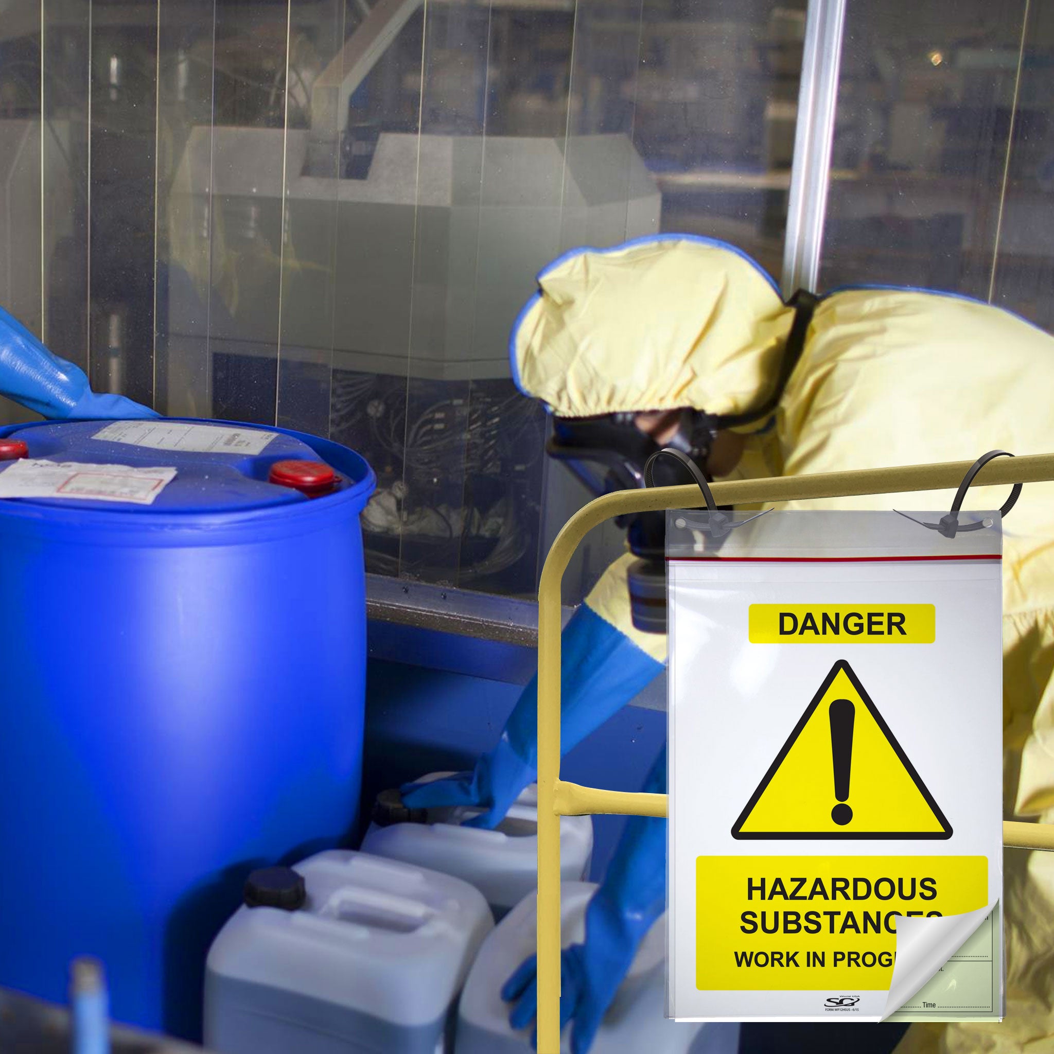Hazardous Substances Work Permit: Pack of 5