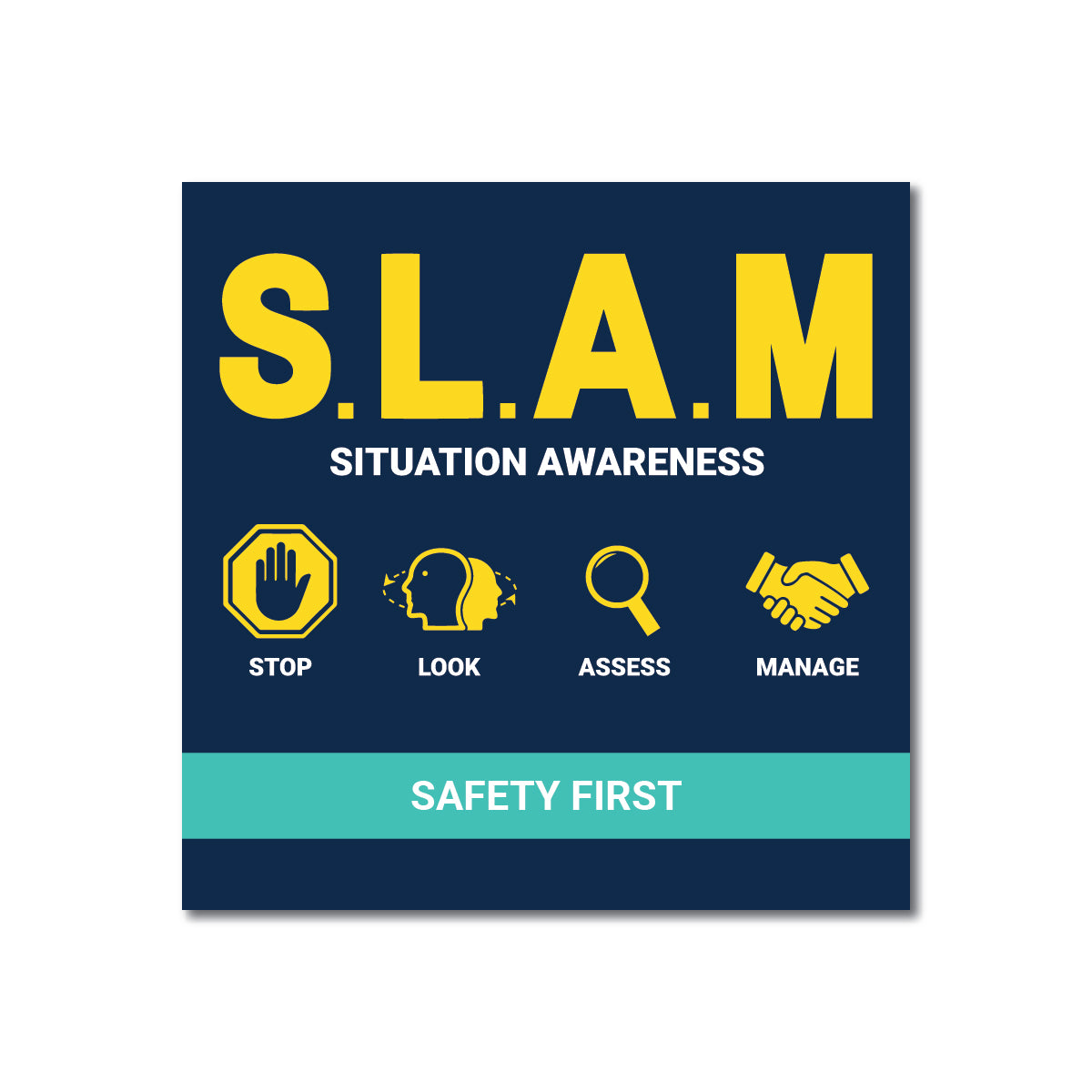 Brambles/CHEP SLAM Floor Sticker Square - 20"x20"