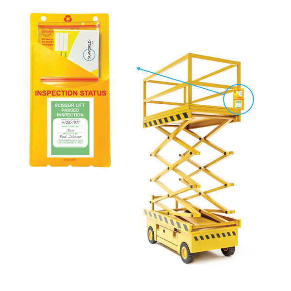 Osha Scissor Lift Inspection Sticker
